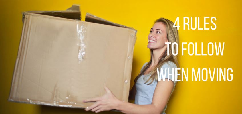 4 RULES TO FOLLOW WHEN MOVING – CoolYeah Garage organization & Caster ...