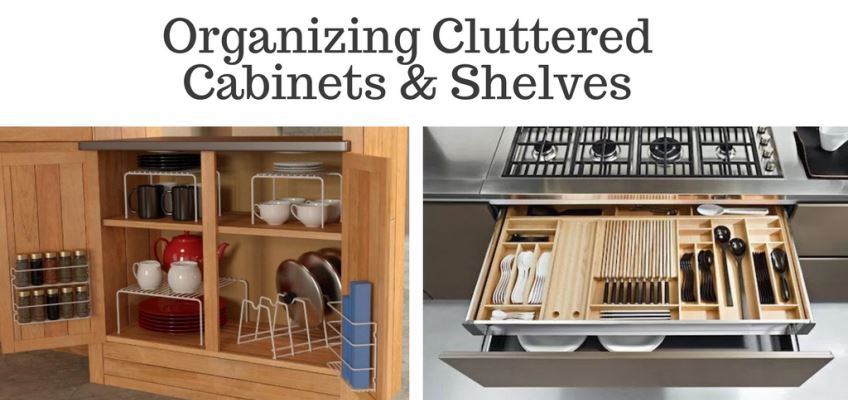 ORGANIZING CLUTTERED CABINETS AND SHELVES – CoolYeah Garage ...