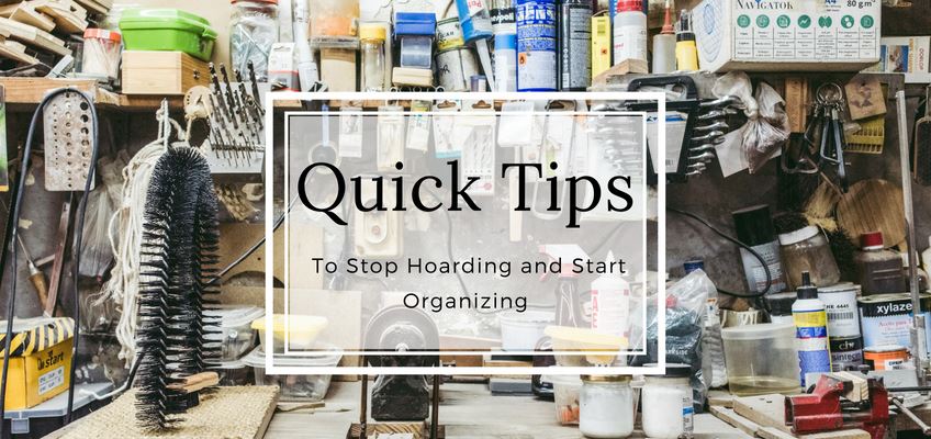 QUICK TIPS TO STOP HOARDING AND START ORGANIZING – CoolYeah Garage ...