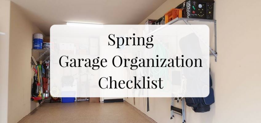 SPRING GARAGE ORGANIZATION CHECKLIST – CoolYeah Garage organization ...